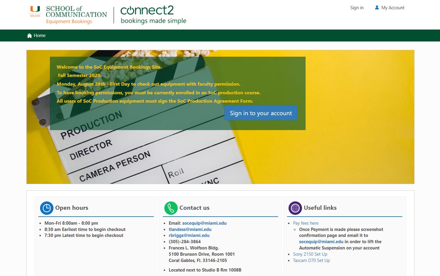 Equipment Checkout System - Connect2 Software
